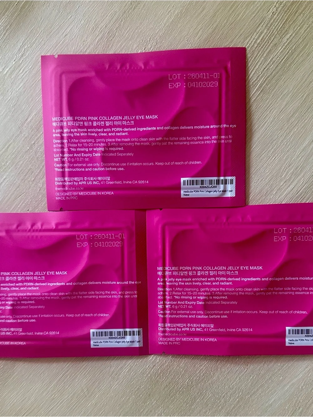 Skincare | Medicube Pdrn Pink Collagen Jelly Eye Mask New Release 6226 ...